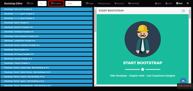 Bootstrapでのサイト作成が簡単にできる無料のエディタ「Bootstrap Editor」 | STUDIO SERO